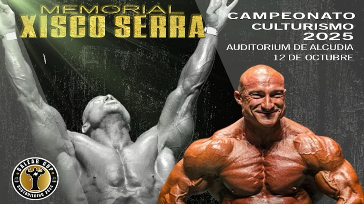 Memorial Xisco Serra WABBA 2025 (presentación) - CULTURISMOWEB